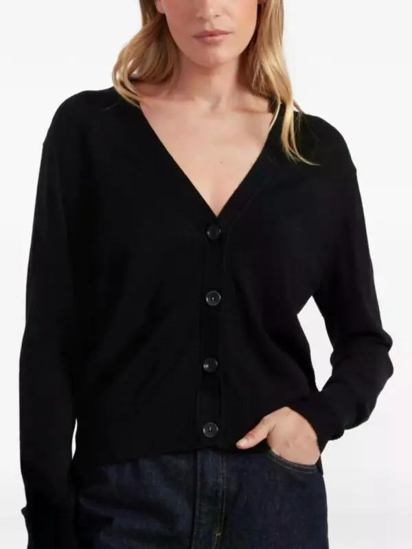 Chinti & Parker Button V-neck Cardigan