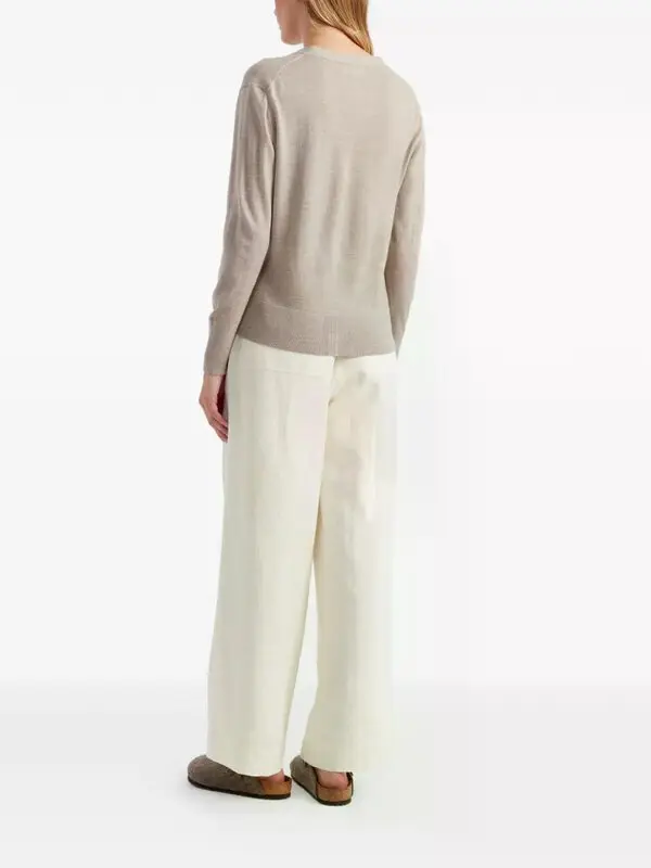 Chinti & Parker V-neck Button Merino Wool Cardigan