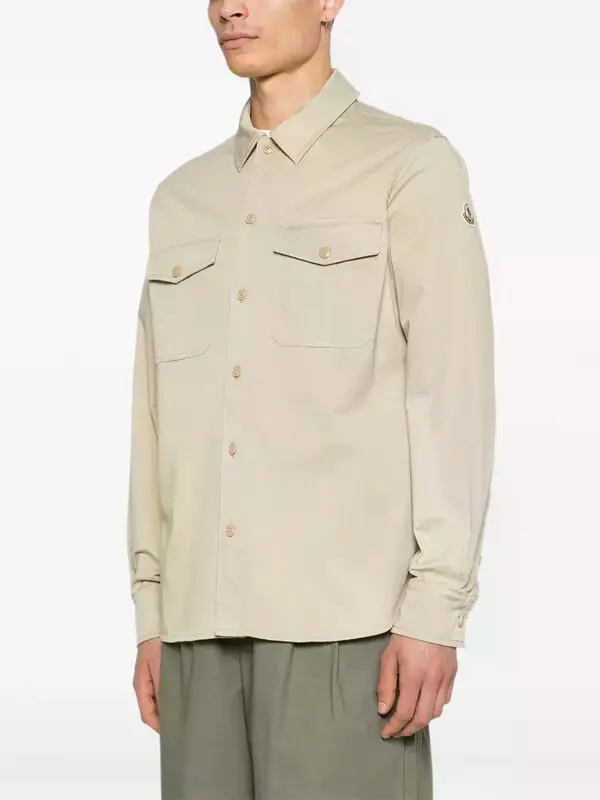 Moncler Gabardine Pocket Overshirt