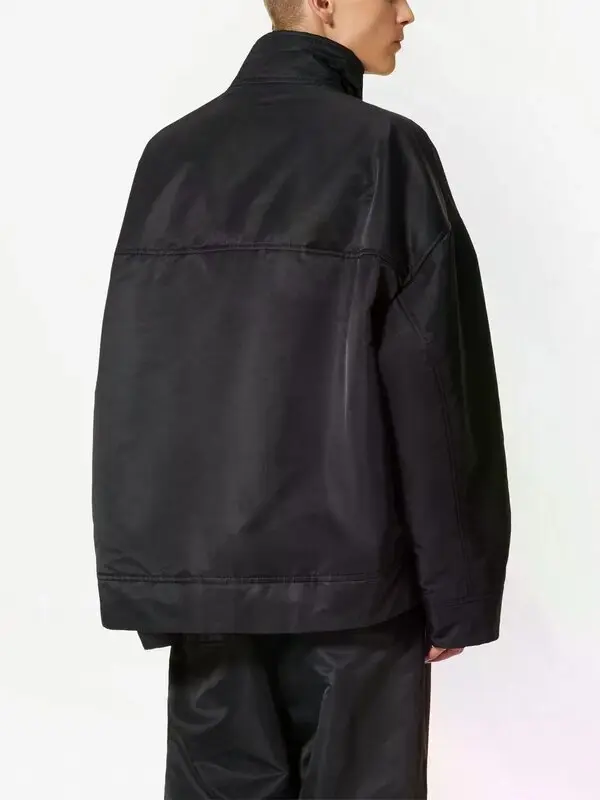 Valentino Garavani Zip-up Lightweight Jacket With Stud Detail