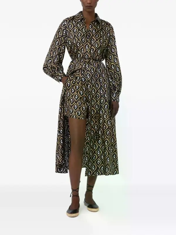 Max Mara Geometric Print Short
