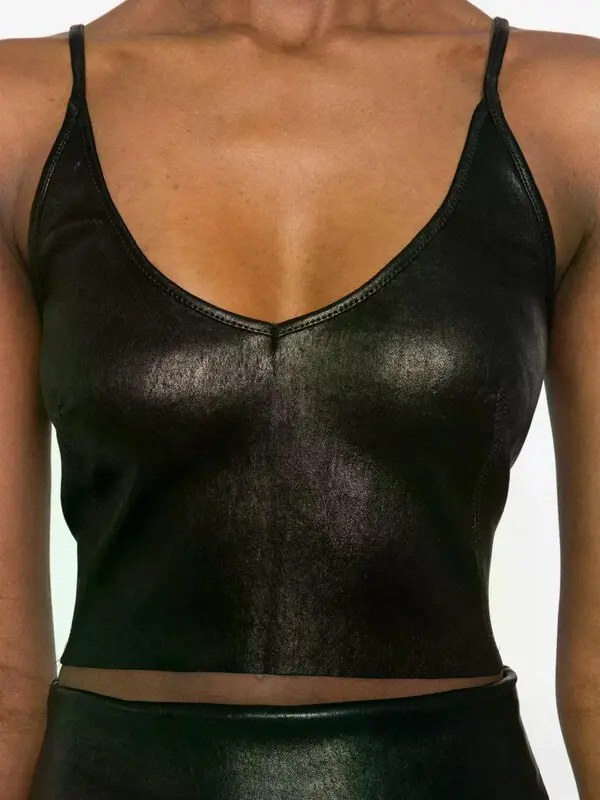 Rick Owens V-neck Spaghetti Strap Top