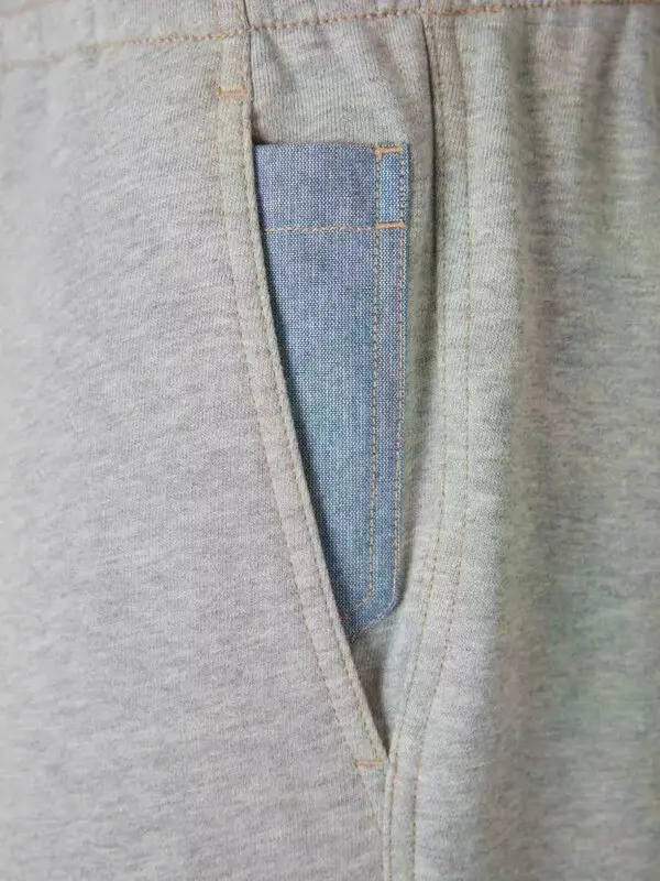 Moncler Chambray Panelled Pocket Track Pants