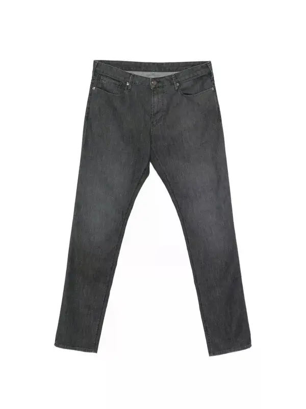 Emporio Armani Logo-plaque Jeans