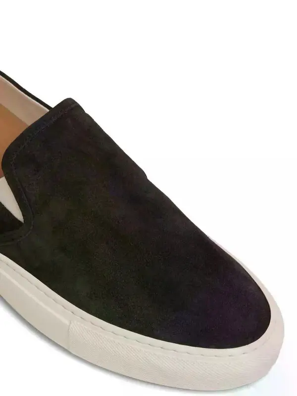 COMMON PROJECTS Suede Slip-on Sneakers - Black