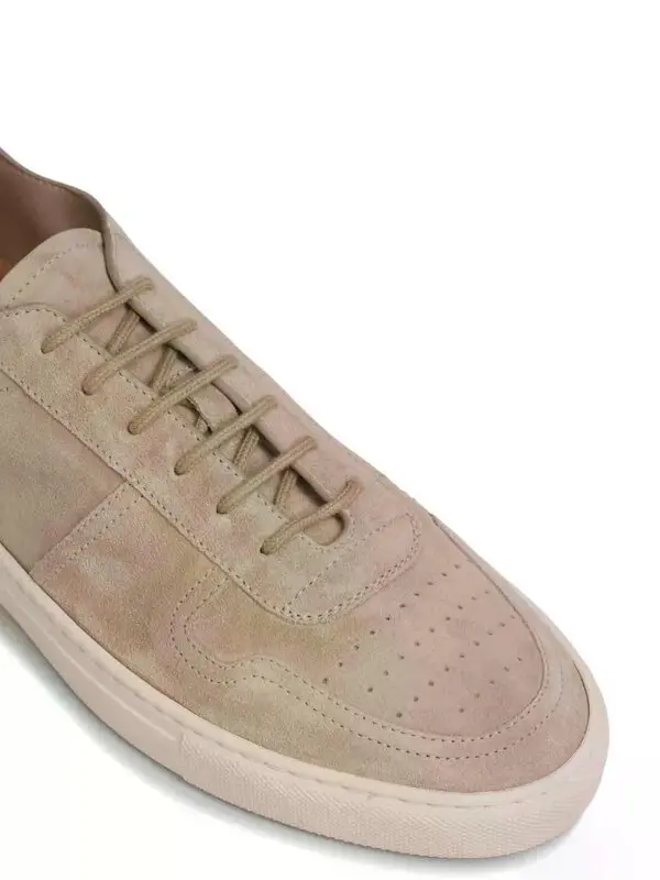 COMMON PROJECTS Suede Low Top Sneakers - Neutrals