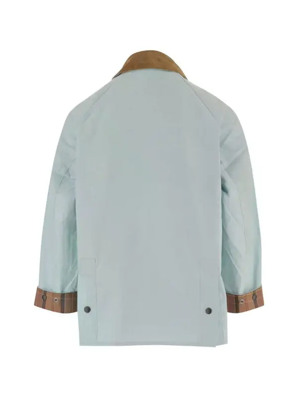 Barbour Corduroy Collar Check Trim Blazer