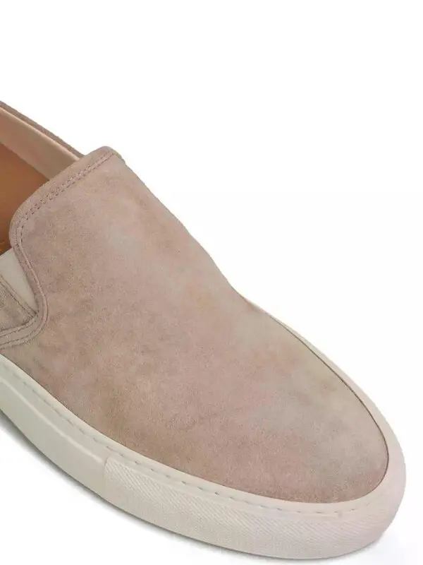 COMMON PROJECTS Suede Slip-on Sneakers - Neutrals