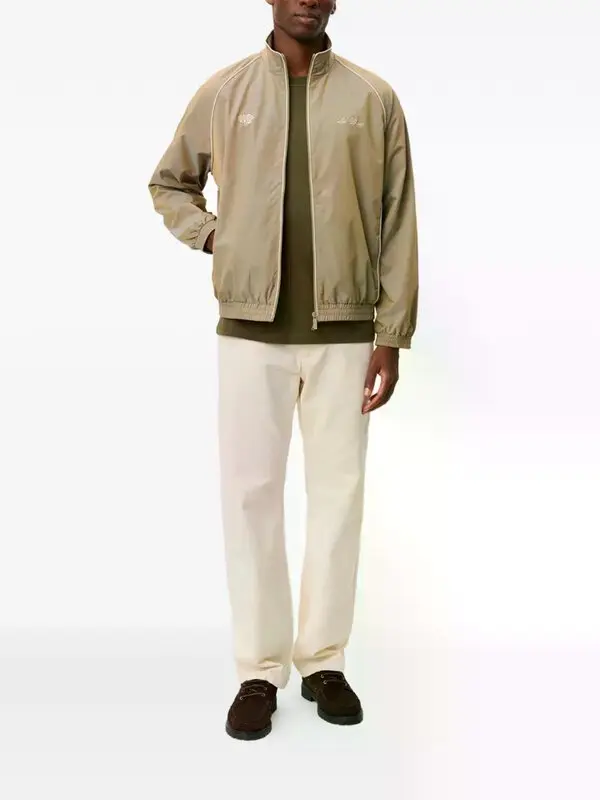 LES DEUX Shiny Piping Track Jacket