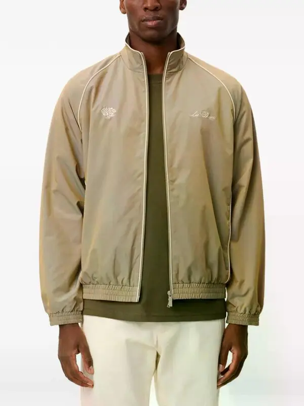 LES DEUX Shiny Piping Track Jacket