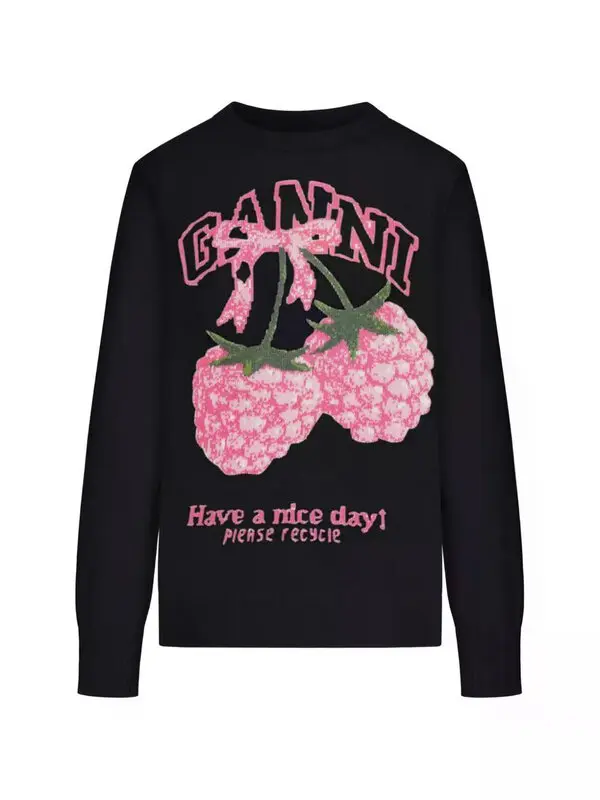 GANNI Graphic Sweater