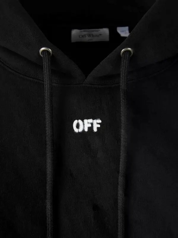 Off-White Graphic Print Hoodie