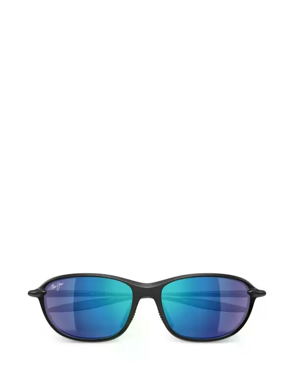 Maui Jim Hookipa Oval-frame Sunglasses - Black