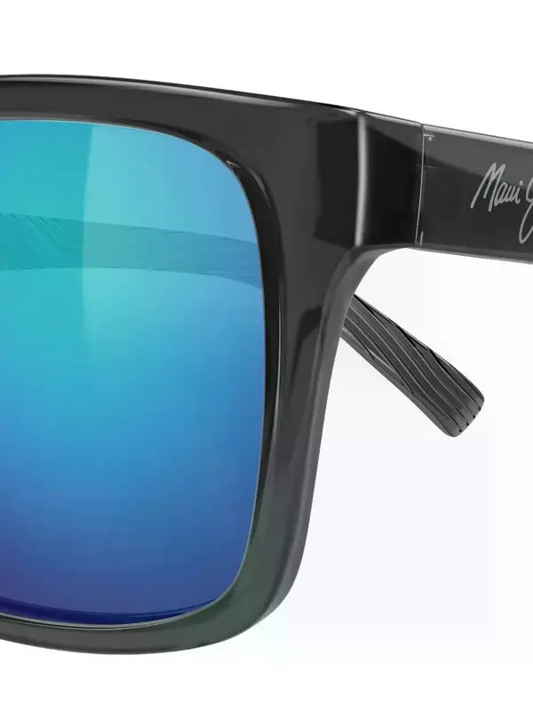 Maui Jim Kōwelo Rectangular-frame Sunglasses