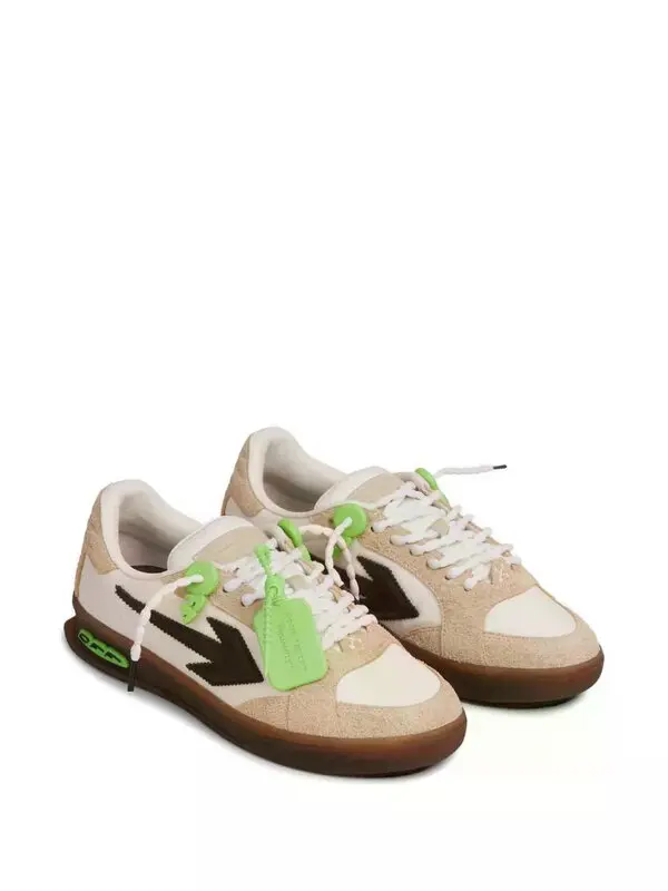 Off-White End Of Play Arrow Suede Sneakers - Neutrals