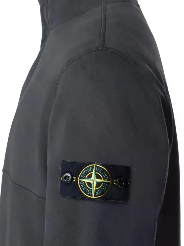 Stone Island Chest-pocket Half-zip Sweatshirt