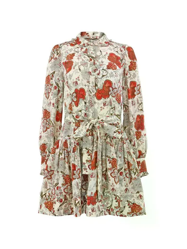 Ulla Johnson Simona Floral Mini Dress