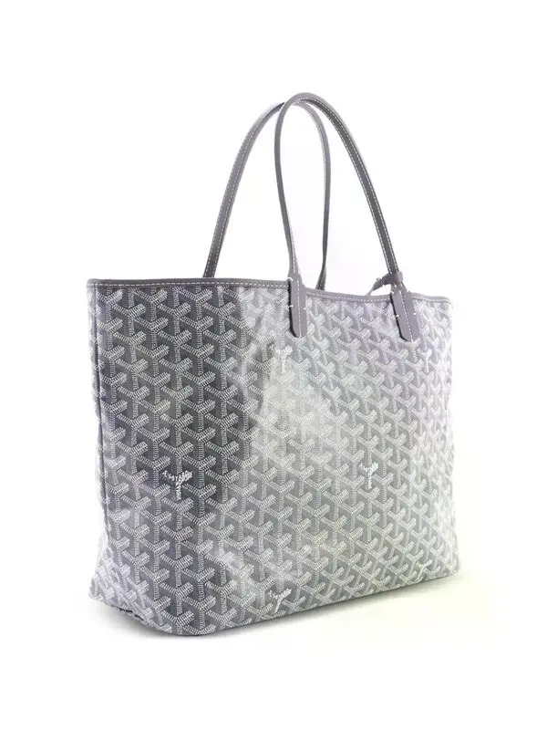 Goyard Saint Louis Coated Canvas Pm Tote Bag - Grey