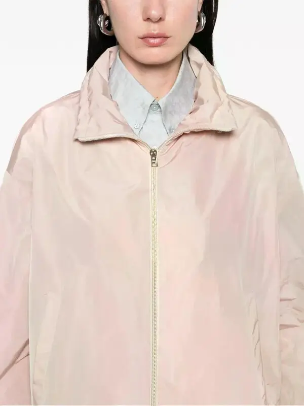 Herno High-collar Jacket - Pink