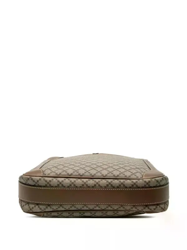 Gucci Diamante Coated Canvas Zip Crossbody Bag