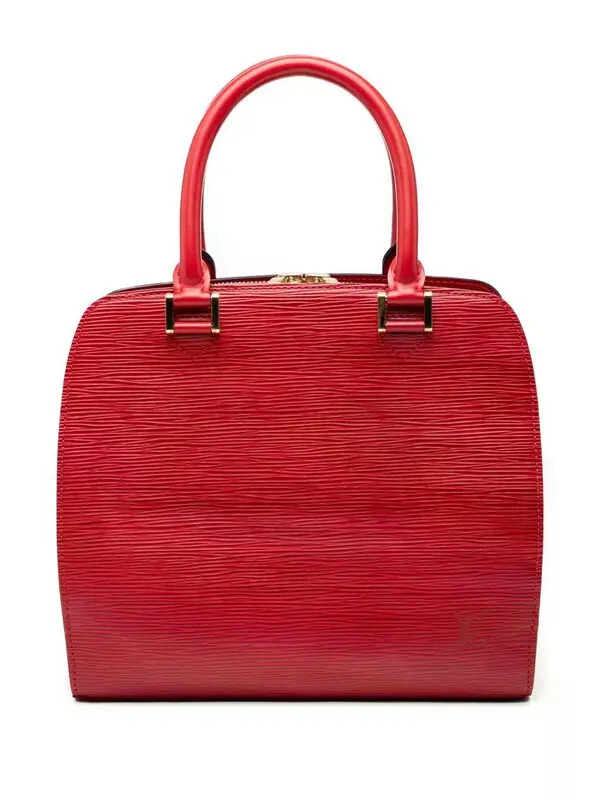 LOUIS VUITTON 1998 Epi Pont Neuf Handbag - Red