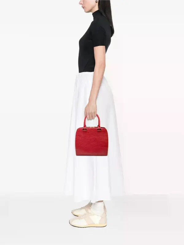 LOUIS VUITTON 1998 Epi Pont Neuf Handbag - Red