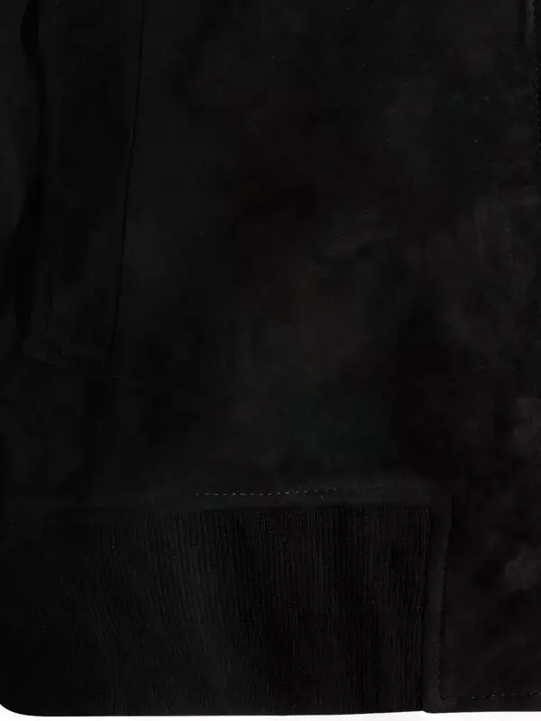 SALVATORE SANTORO Zip-up Suede Jacket