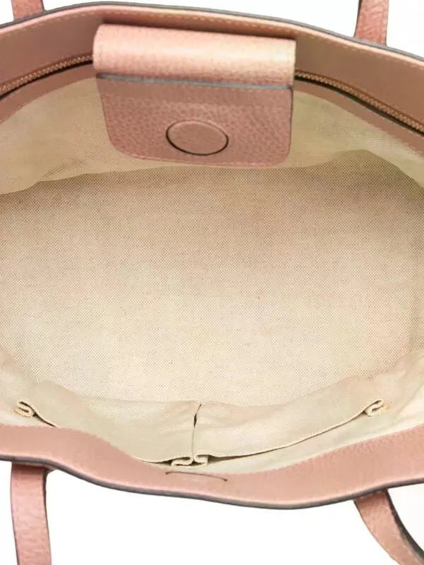 Gucci 2000-2015 Medium Calfskin Swing Tote Bag - Pink