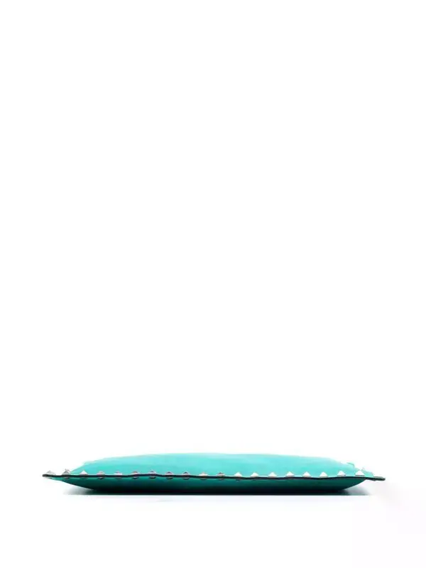Valentino Garavani Leather Rockstud Clutch Bag
