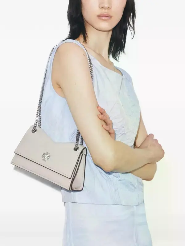 Tory Burch Mini Kira Turnlock Shoulder Bag - Grey