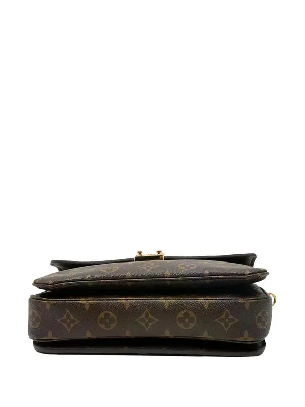 LOUIS VUITTON 2020 Monogram Pochette Metis Satchel - Brown