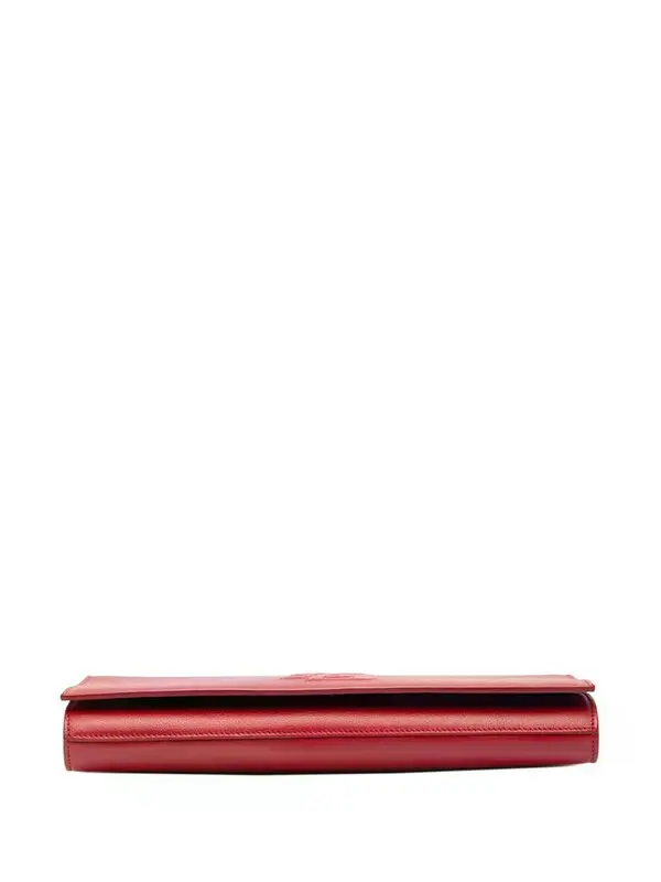 Saint Laurent 2014 Large Leather Belle De Jour Clutch Bag