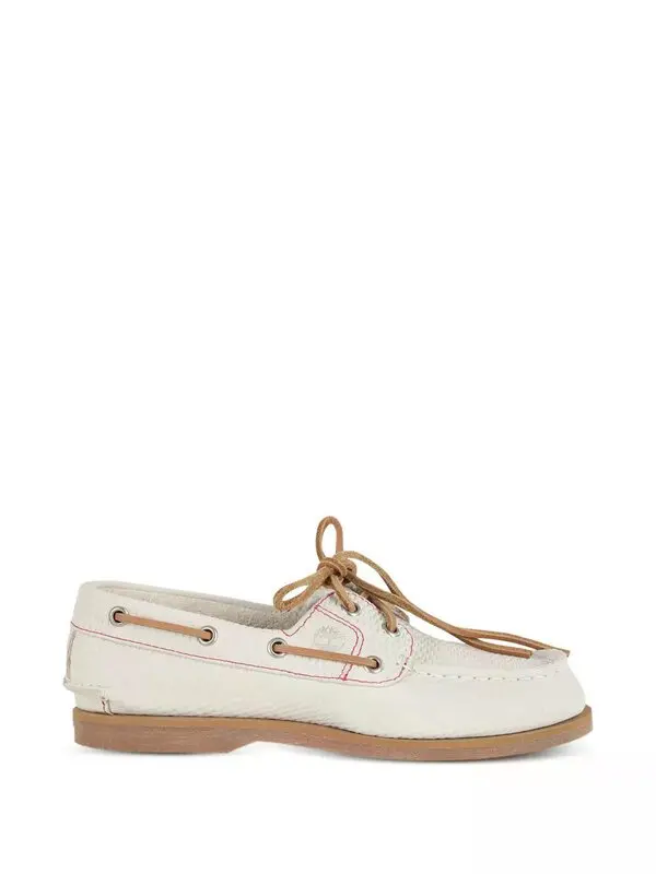 Timberland Contrast-stitching Loafers