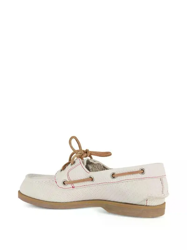 Timberland Contrast-stitching Loafers