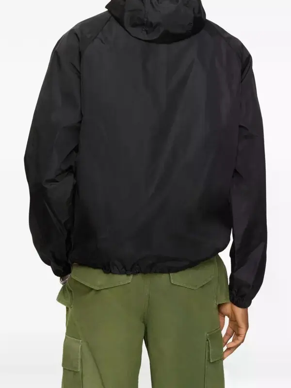 Burberry Hooded Jacket With Contrasting Trim