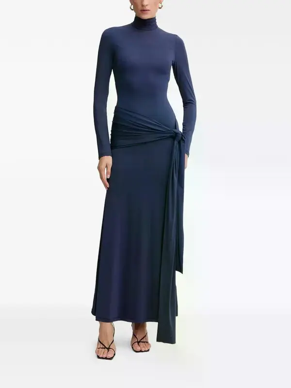 Bardot Alix Tie-front Maxi Dress