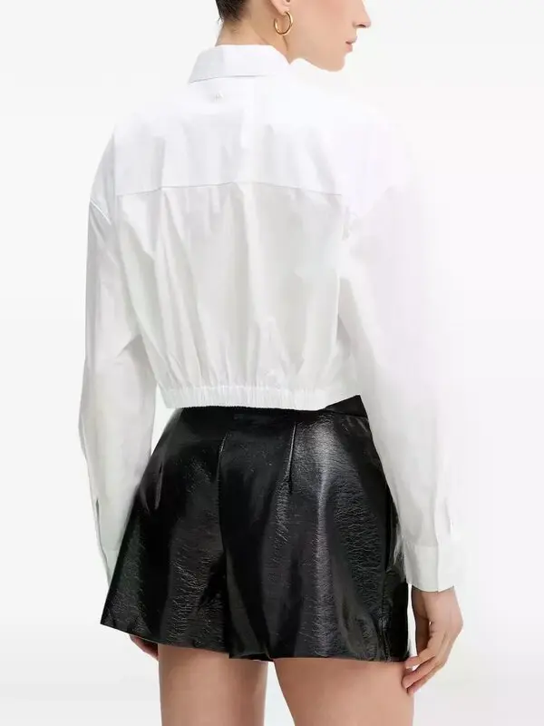 Armani Exchange Cropped Shirt