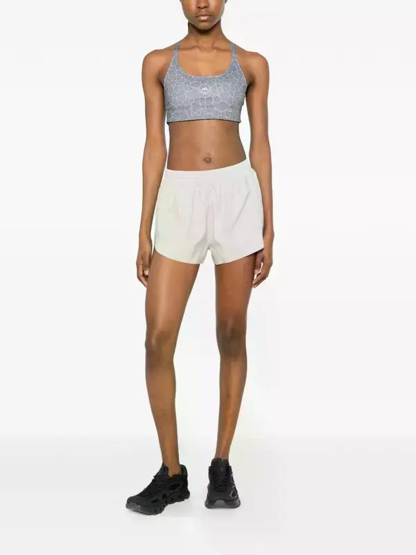 Adidas By Stella McCartney Perforated Running Shorts