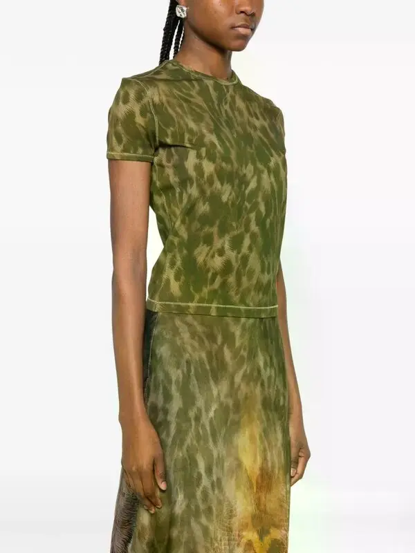 DIESEL® Printed T-shirt - Green