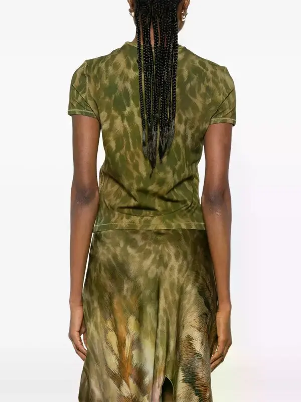 DIESEL® Printed T-shirt - Green