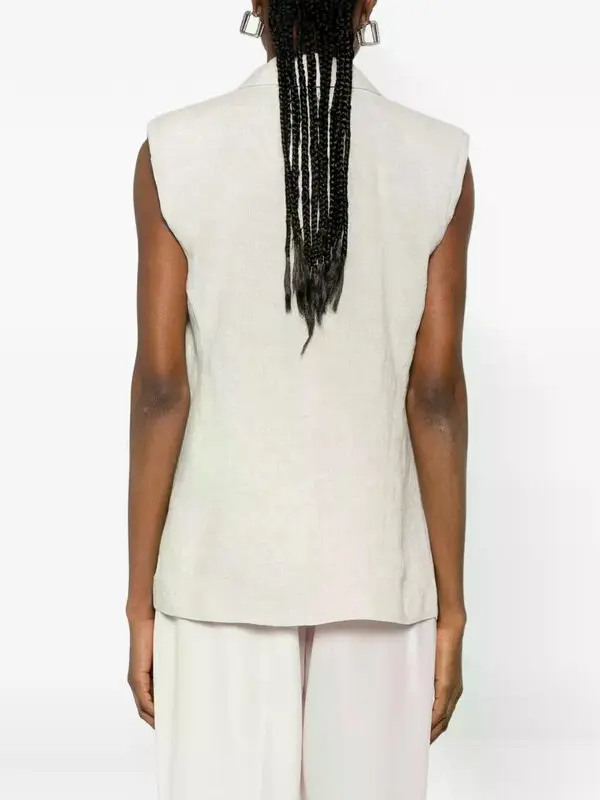 TWINSET Flap-pocket Single-breasted Gilet
