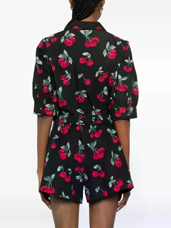 TWINSET Printed Poplin Shirt