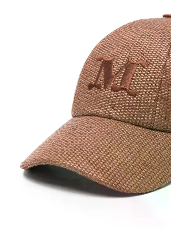 Max Mara M' Logo Baseball Cap - Brown