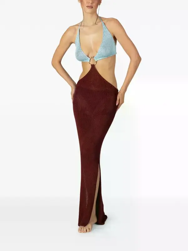 PARAMIDONNA Ring Halter Dress