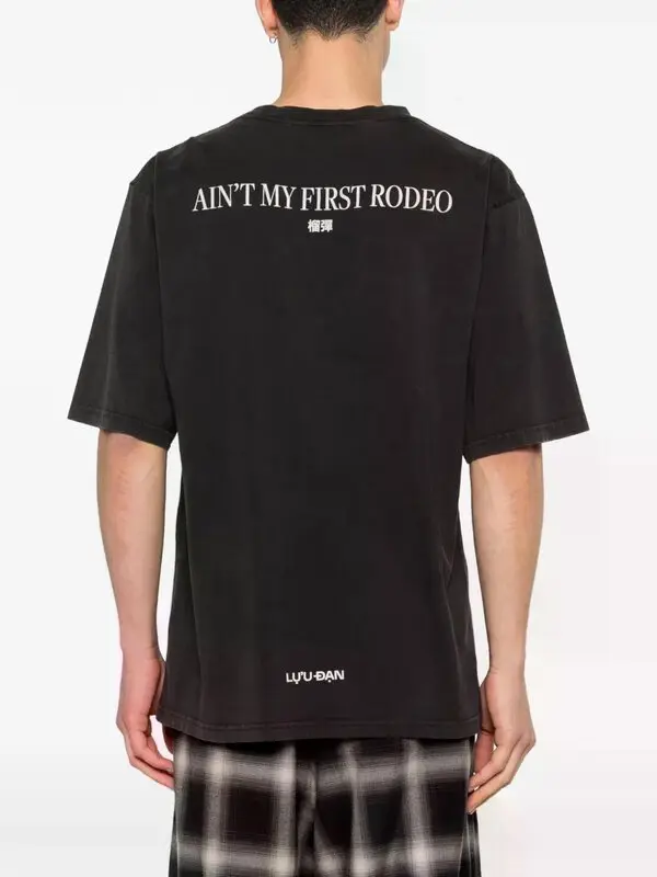LỰU ĐẠN Horse-graphic T-shirt