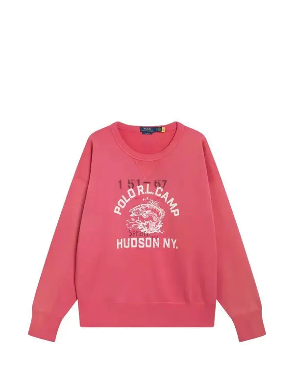Polo Ralph Lauren Graphic-print Sweatshirt - Pink