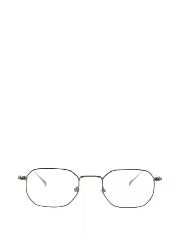 Montblanc Geometric-frame Eyeglasses - Silver