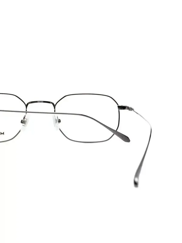 Montblanc Geometric-frame Eyeglasses - Silver