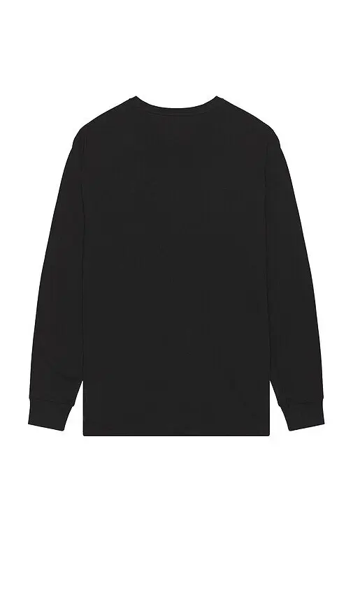 Polo Ralph Lauren Long Sleeve Crewneck T-shirt In Black - Polo Black