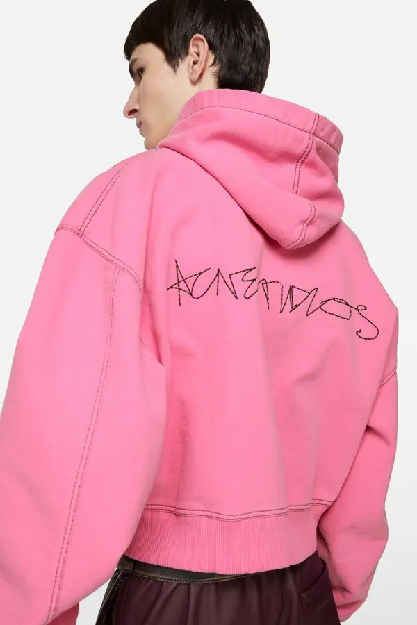 Acne Studios Hooded Zip-up Sweater